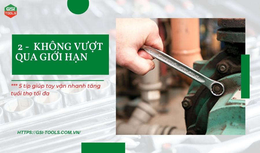 5 típ giúp tay vặn nhanh tăng tuổi thọ tối đa